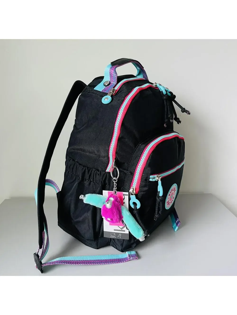 Kipling | Bags | Kipling Seoul Small Tablet Backpack In Black Fun Nwt ...